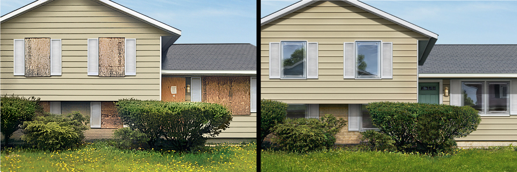 'Clear boarding' replacing plywood in bid to curb foreclosure blight ...