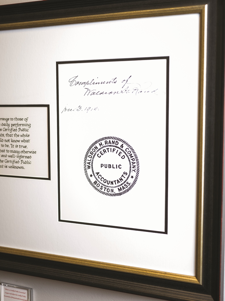 Practice Profile: Waldron H. Rand presents the past as prologue ...