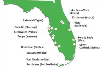 Spring Training Map Florida Tracking Milton: 107 Mph Winds, 18 Inches