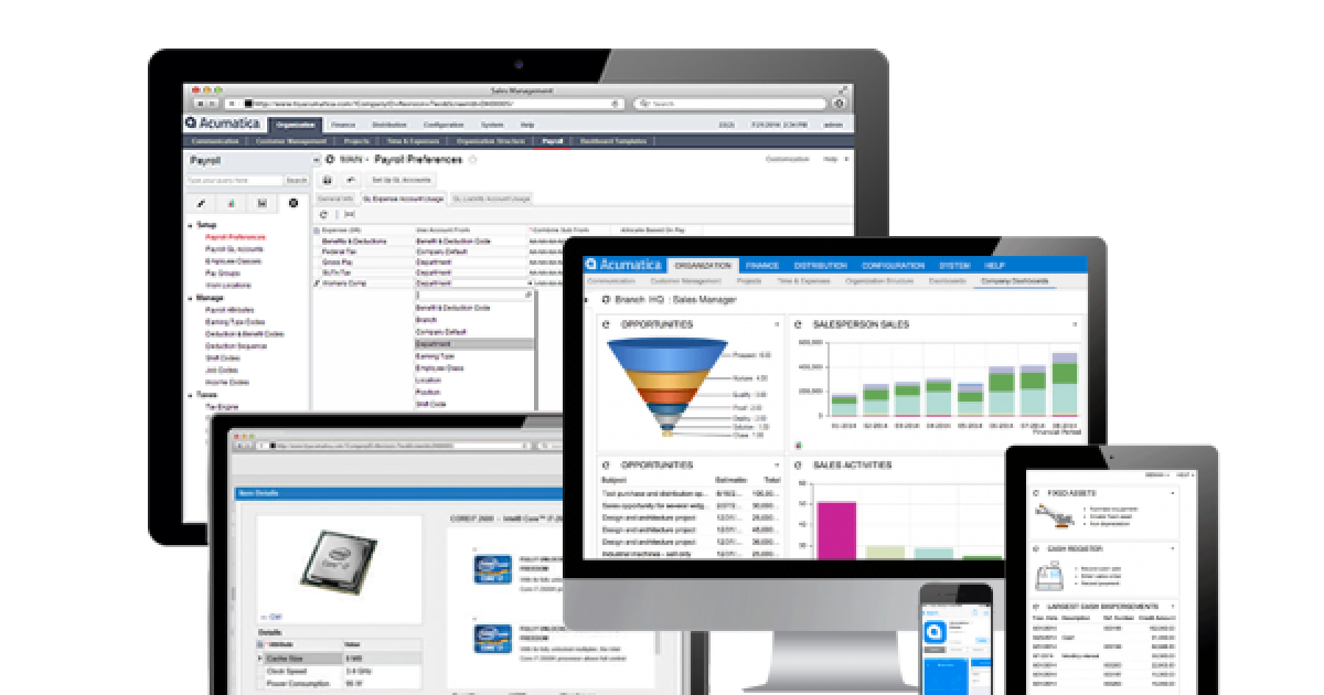 Acumatica introduces Construction Edition of ERP software | Accounting ...